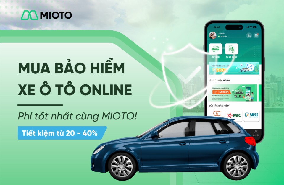 MIOTO - Ứng dụng thuê xe