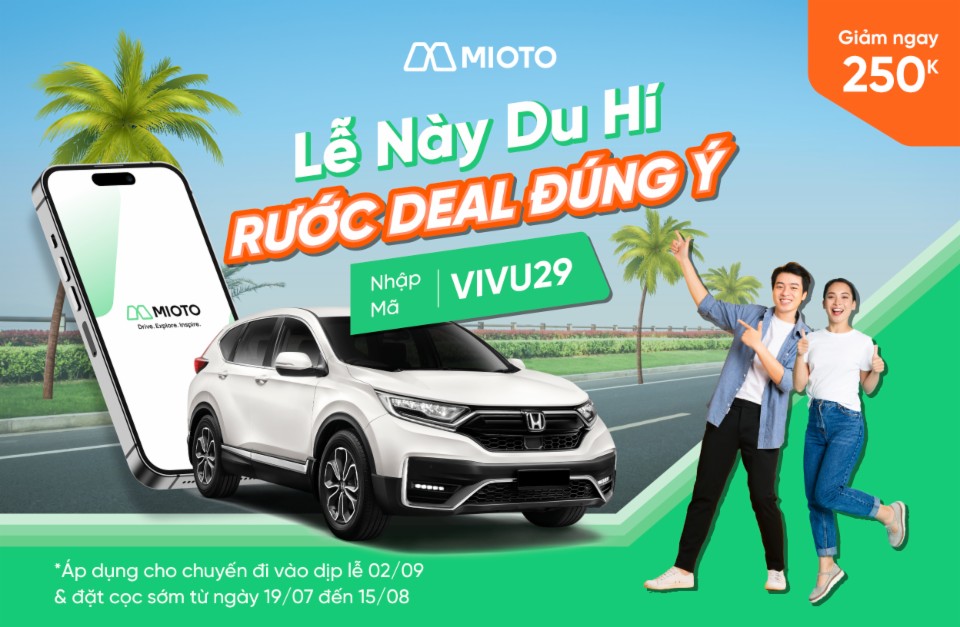 MIOTO - Ứng dụng thuê xe