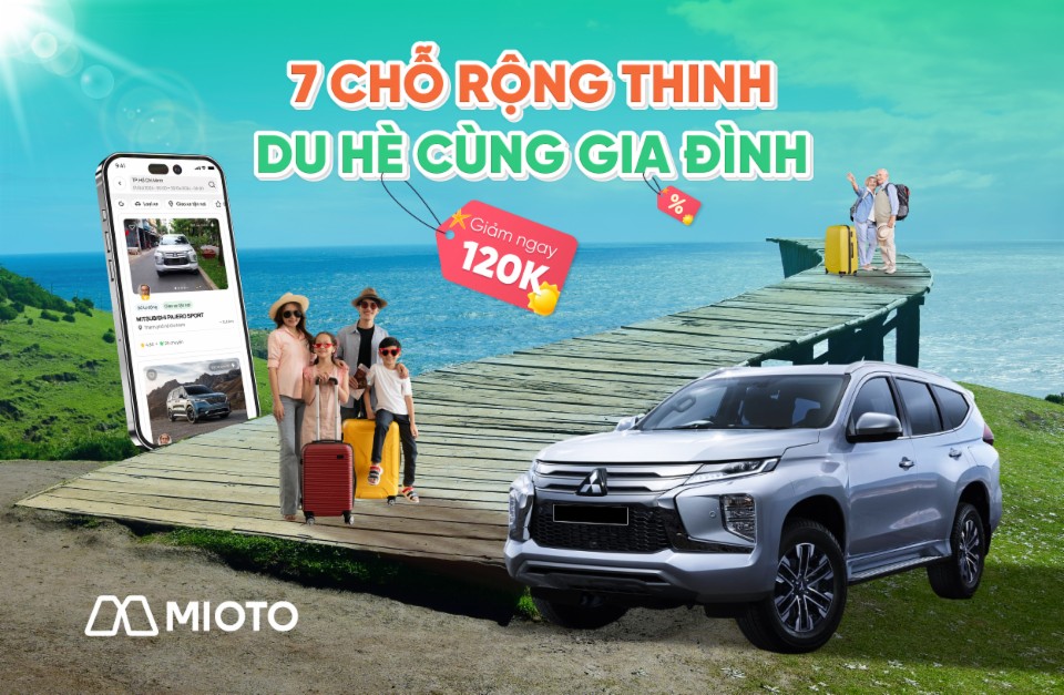 Mioto - Ứng dụng cho thuê xe tự lái & có tài xế 4-7 chỗ