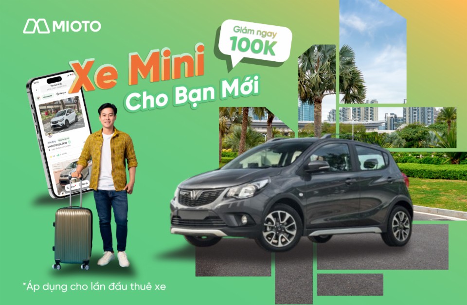 Mioto - Ứng dụng cho thuê xe tự lái & có tài xế 4-7 chỗ