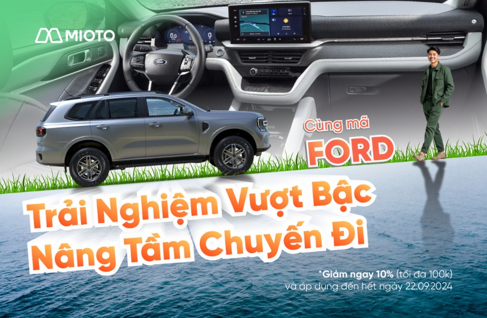 Mioto - Ứng dụng cho thuê xe tự lái & có tài xế 4-7 chỗ