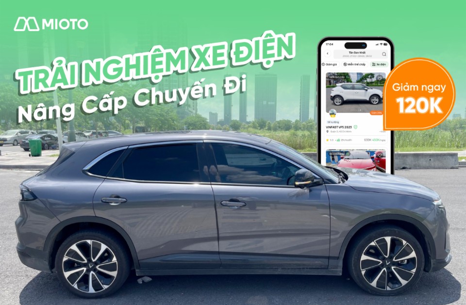 Mioto - Ứng dụng cho thuê xe tự lái & có tài xế 4-7 chỗ