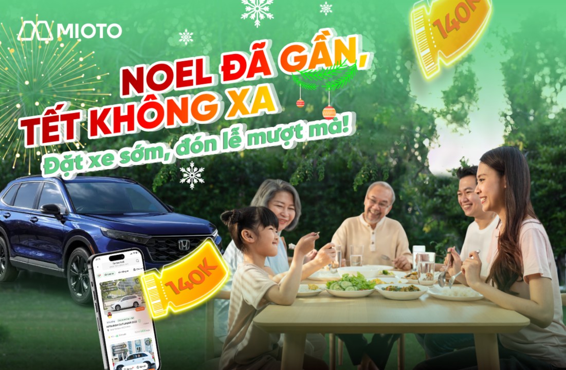 Mioto - Ứng dụng cho thuê xe tự lái & có tài xế 4-7 chỗ