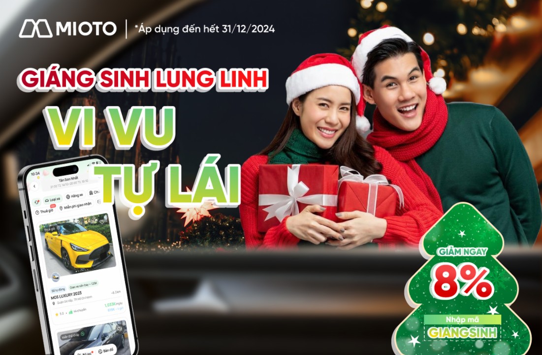 Mioto - Ứng dụng cho thuê xe tự lái & có tài xế 4-7 chỗ